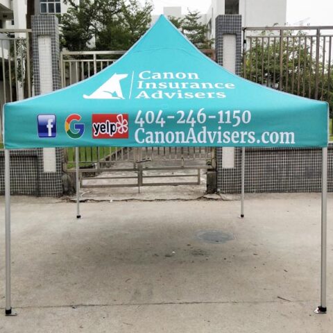 Custom Canopy Tents With Frame | CapitalBanner.com