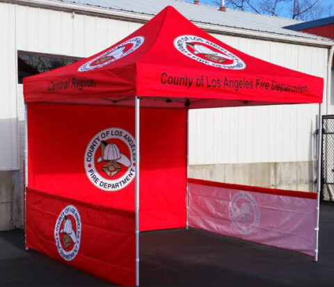 Fire Department Tents | Capital Banner